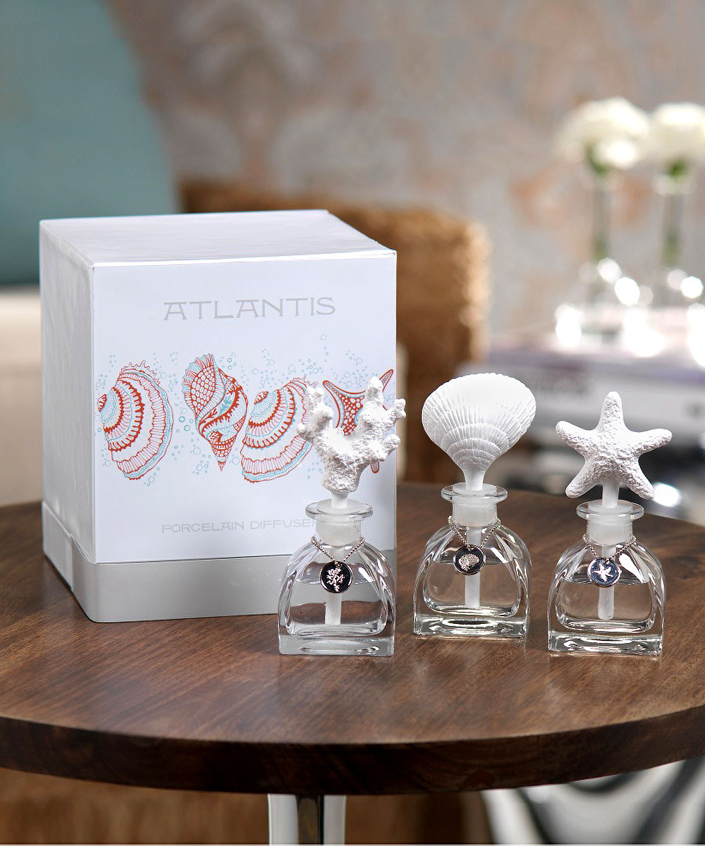 Porcelain Atlantis Diffuser Set of 3 | Collage Home