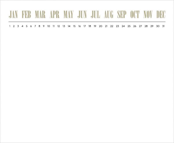 Black Ink Luxe Calendar Memo Pad | Collage Home